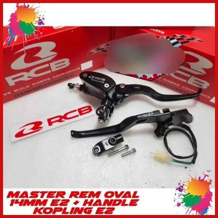 Jual master rem rcb e2 oval kanan + master kopling kiri e2 rcb ...