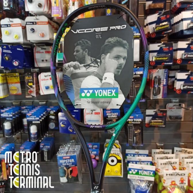 Jual Yonex VCore Pro 97L 2022 3rd Gen Green Purple Japan ( Raket Tenis ...