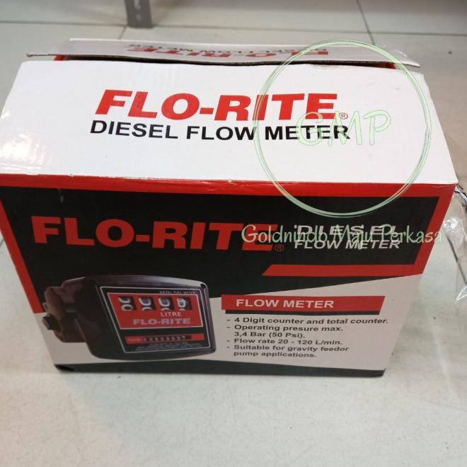 Jual Meteran Solar Flo-Rite 4 Digit 1 Inch - Flow Meter - Flowmeter ...
