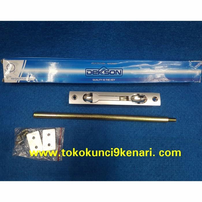 Jual Grendel Slot Tanam Pintu Besi Dekson| Flush Bolt Dks Sq501 270Mm ...