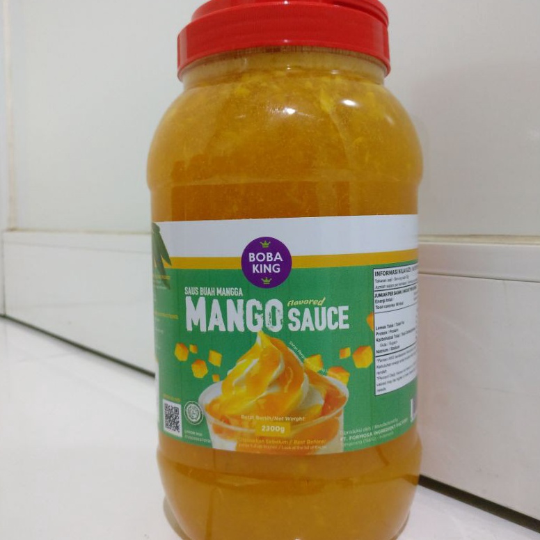 Jual Mega Max Mango Jam / Selai Mangga / Mango Sauce Merk Boba King 2 ...