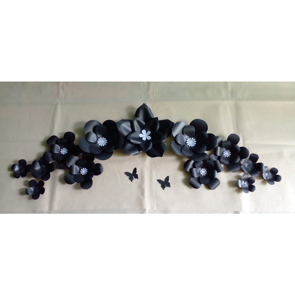 Jual Paper Flower Acara Backdrop Engagement Wedding Wisuda Minimalis ...