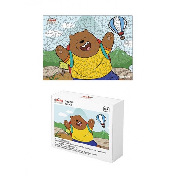 Jual Miniso Puzzle We Bare Bears 4.0 Go Travelling Mainan Anak Untuk ...