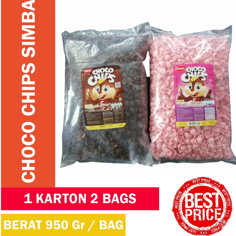 Jual 4.4 sale Choco Crunch / Choco Chips / Coco Simba Bulky Richeese ...