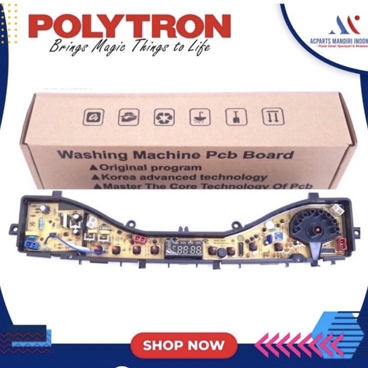 Jual Stok Banyak modul pcb mesin cuci polytron PAW 75/85 SERI Best Product | Shopee Indonesia