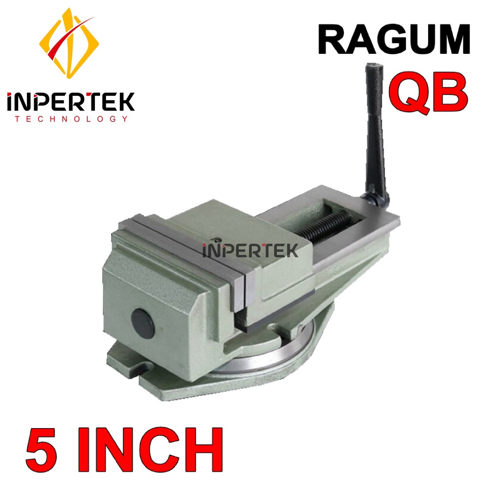 Jual Ragum 5" QB 136 mm Catok 5 Inch Vise Bench Penjepit Meja Mesin ...