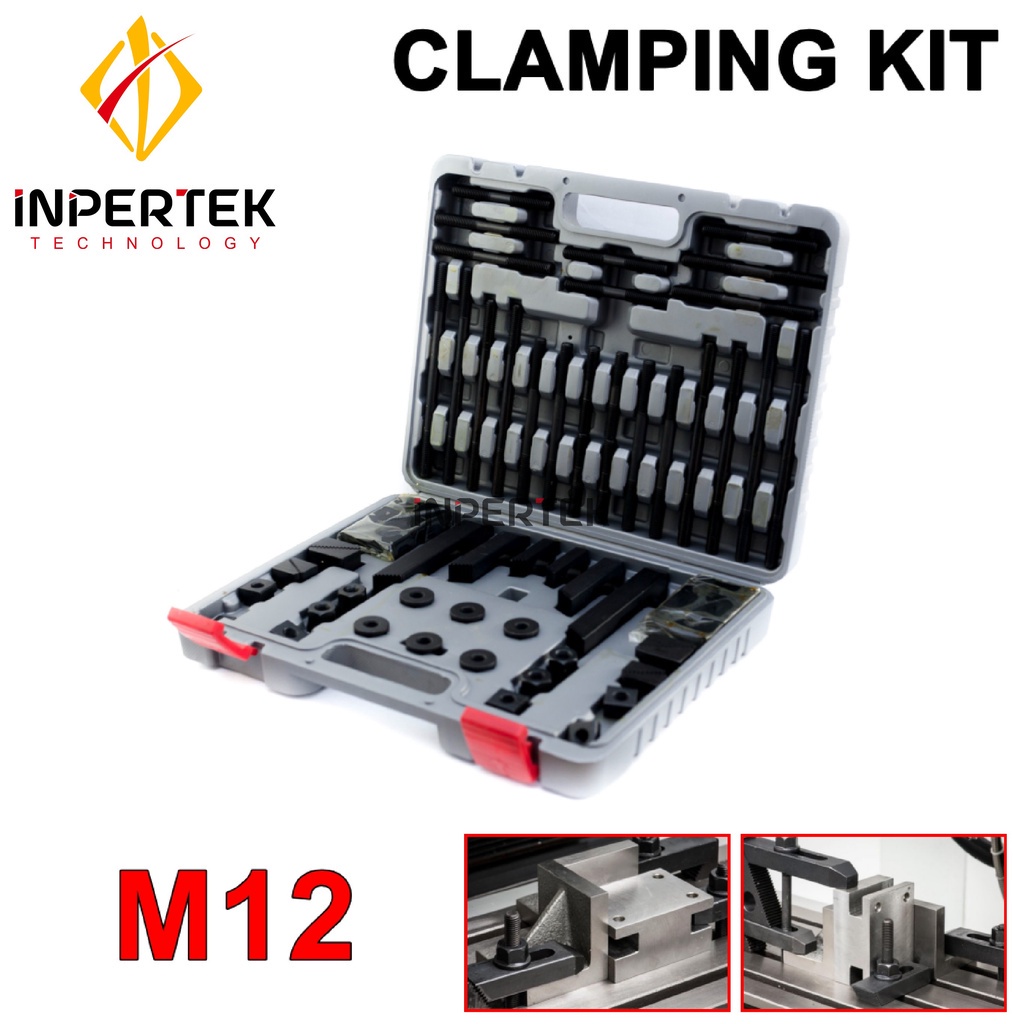 Jual Clamping Kit M12 Clamp Set M 12 Klem Penjepit Mesin Milling ...