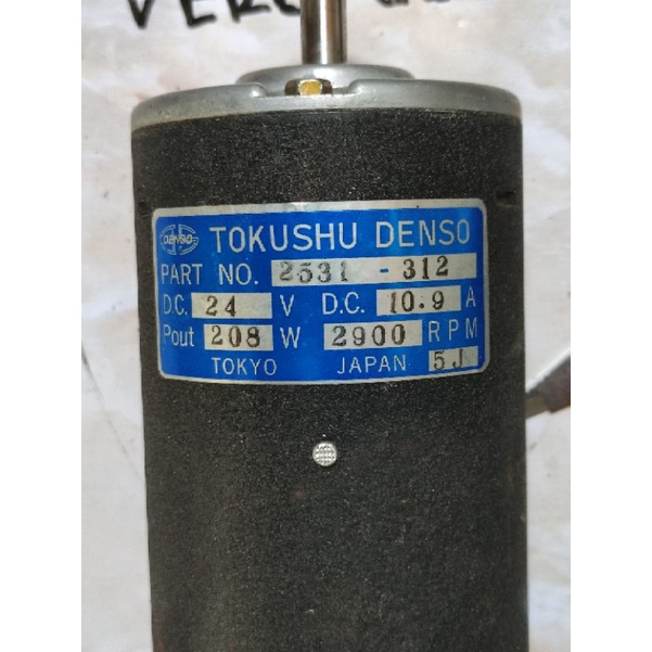 Jual dynamo penggerak universal 24 volt DC asli Denso original Japan ...