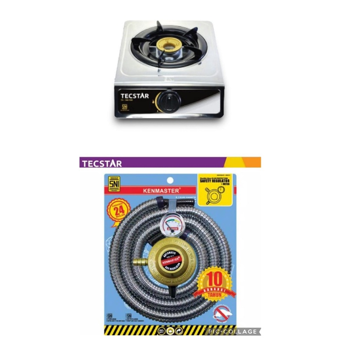 Jual Kompor Tecstar / Kompor Tectar 1 Tungku Stainless Steel 3 - Csy ...