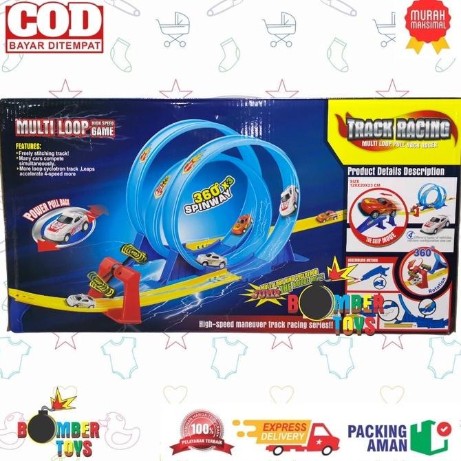 Jual MAINAN ANAK MOBIL TRACK RACING TRACK KING MULTI LOOP KADO COWO ...