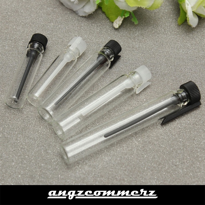 Jual Botol Tester Kaca Sampel Tes Parfum Sample Bottle Test Stick ...
