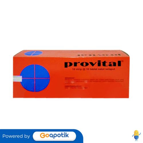 Jual Provital Box 100 Tablet | Shopee Indonesia