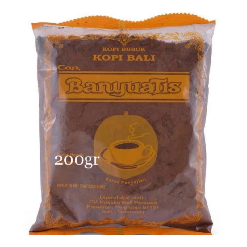 Jual Banyuatis kopi bubuk 200gr | Shopee Indonesia