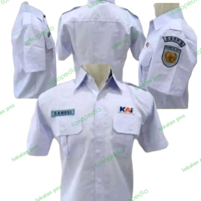 Jual Seragam Kai Kemeja Kai Pdh Kai Baju Kai Seragam Kereta Api Kemeja