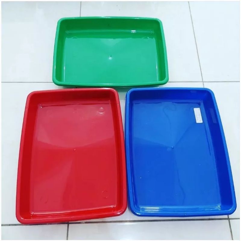Jual NAMPAN PLASTIK SEGI / BAKI / NAMPAN / TALAM | Shopee Indonesia