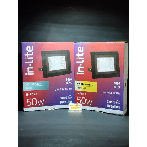 Jual Lampu sorot inlite Galaxy INF027 50 Watt / Floodlight IP65 | Shopee Indonesia