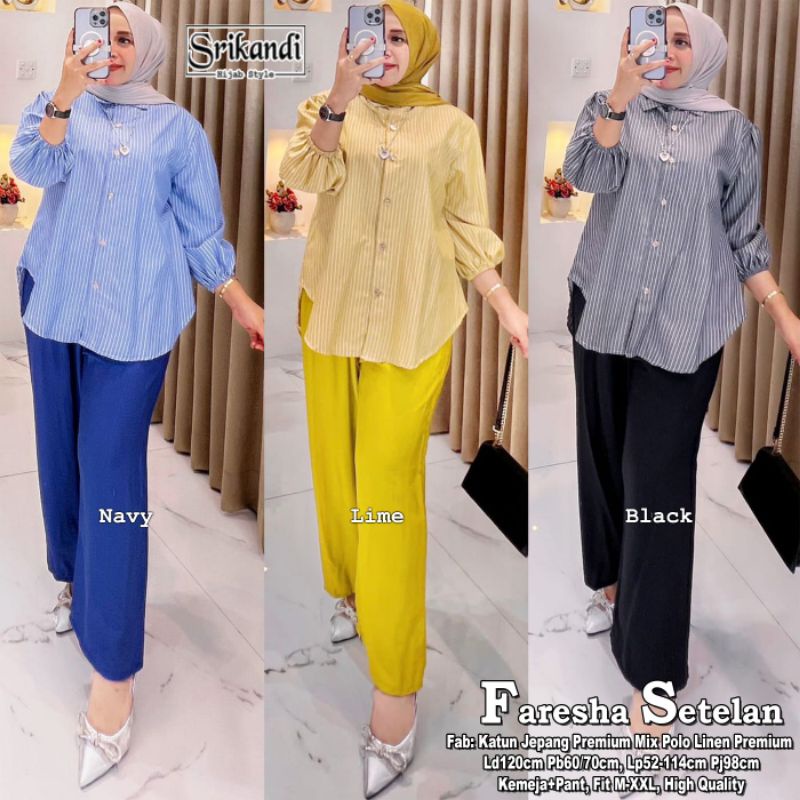 Jual Faresha Set by Srikandi | Shopee Indonesia