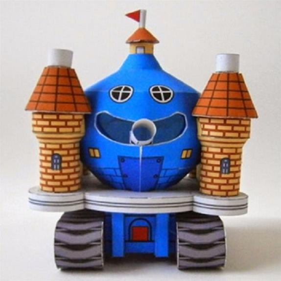 Jual DIY Papercraft Lembar kertas pola Dragon Quest Schleiman Tank ...