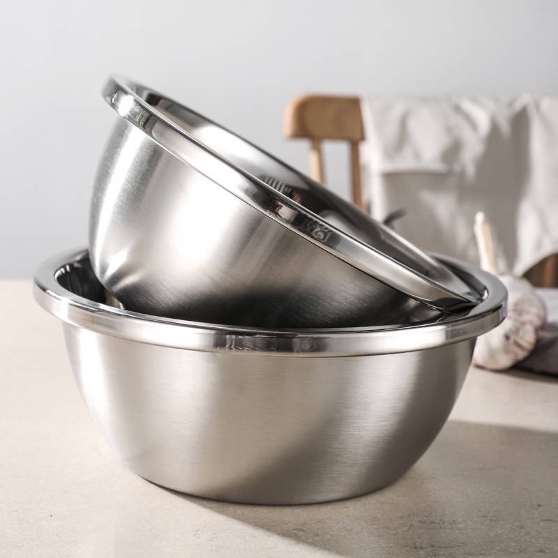 Jual SANOYA MIXING BOWL BASKOM STAINLESS JUMBO TEBAL ANEKA UKURAN 22,24 ...