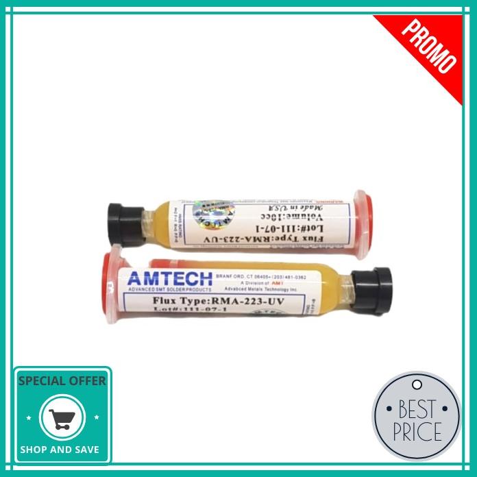 Jual Flux Amtech Rma-223 10Cc Oc ( Minyak Solder ) | Shopee Indonesia