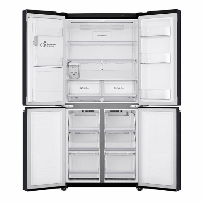 Jual Kulkas Lg 4 Pintu Gc-L22Ftqbl Lg Side By Side Inverter Lg Gcl22Ftqbl | Shopee Indonesia