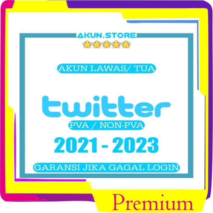 Jual Promo Murah Akun Twitter Lawas 2021 2023 Akun Twitter Tua Old Account Dijamin Garansi ...