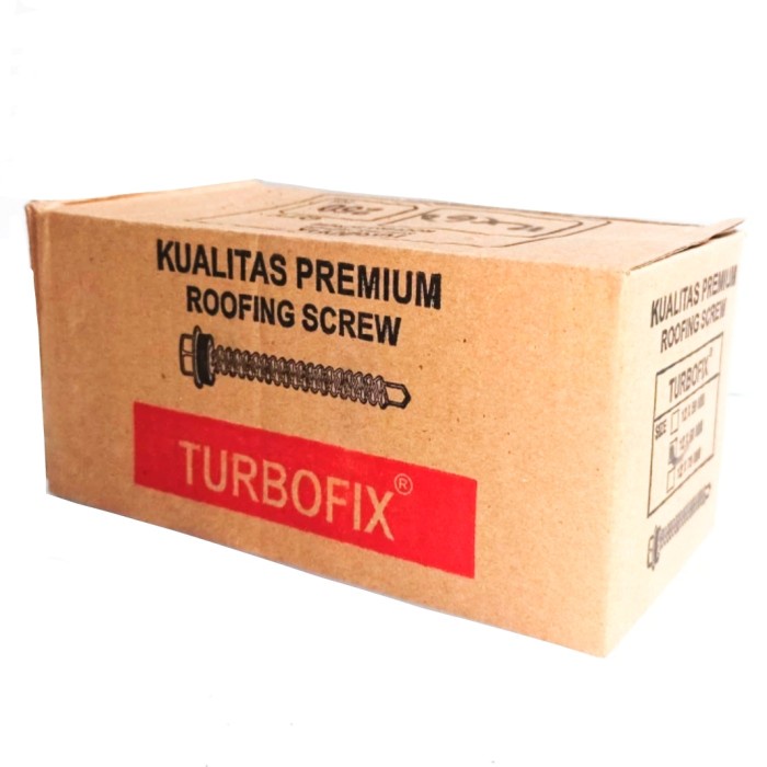 Jual Skrup Baut Roofing /Baja Ringan/Spandek Kuning 12 x 60 isi 250 pcs ...