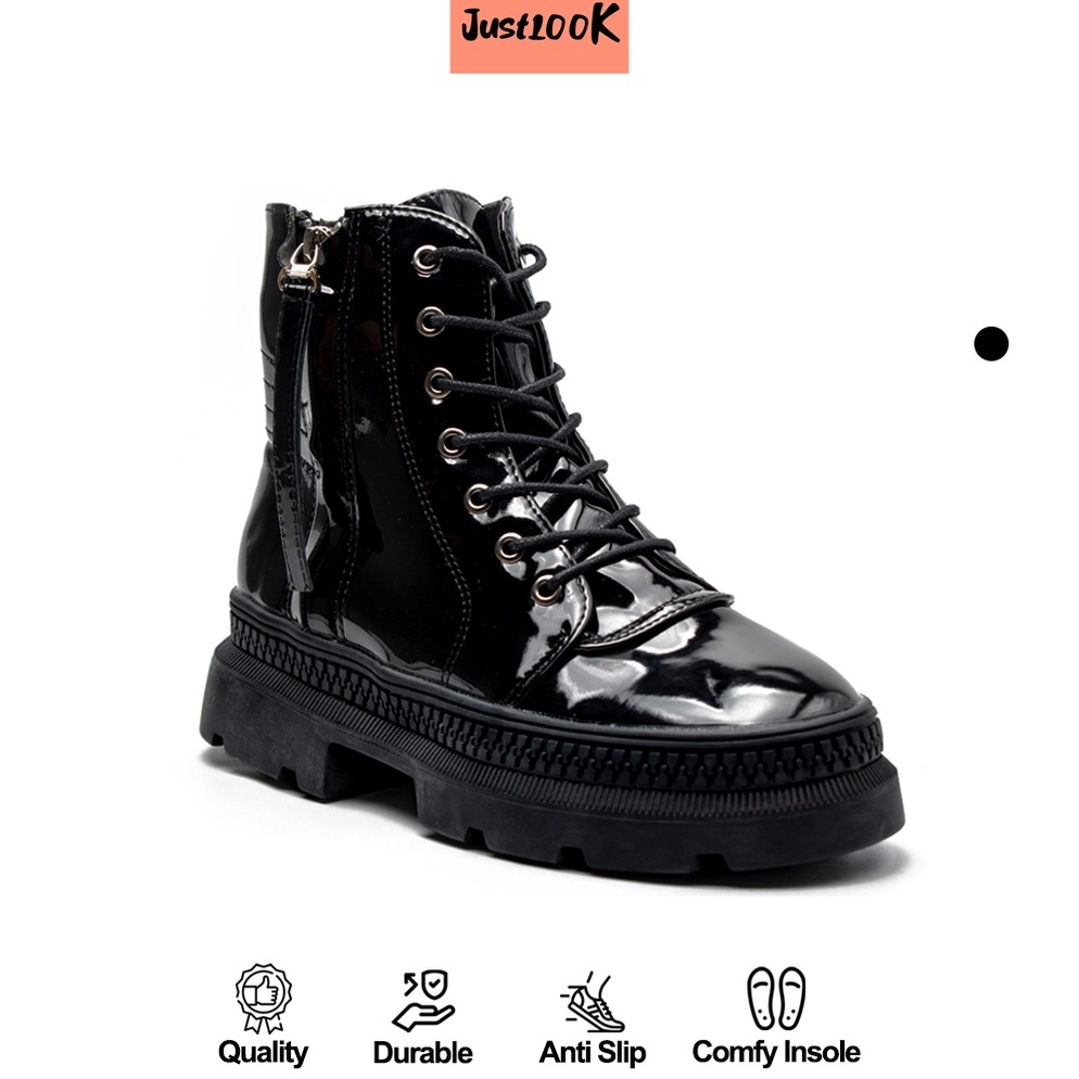Jual 97 JustLook Hwajung Boots Sepatu Sneakers Wanita Sneakers Shoes ...