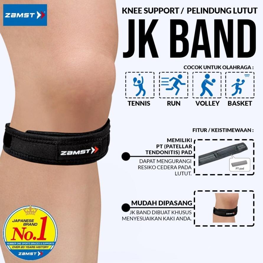 Jual 6.6 Knee Support Jumpers Knee Deker Lutut Dengkul Zamst JK Band Patella | Shopee Indonesia