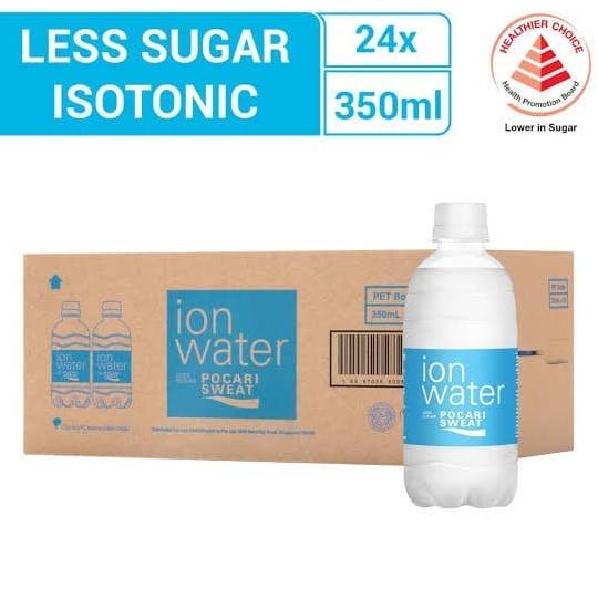 Jual POCARI ION WATER LESS SUGAR 350ML X 24 BOTOL (NON GOJEK / GRAB) | Shopee Indonesia
