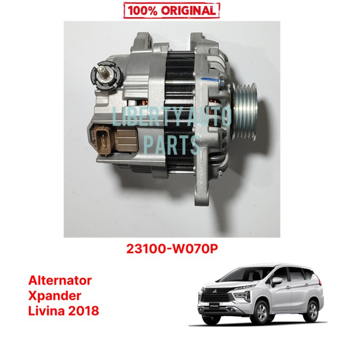 Jual Alternator Dinamo Ampere Xpander / New Livina Original (23100W070P ...