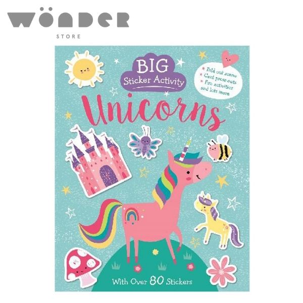 Jual North Parade Publishing - Big Sticker Book: Unicorns | Shopee Indonesia