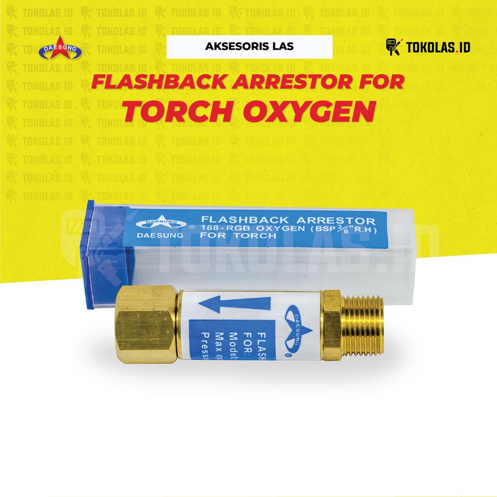 Jual Daesung Flashback Arrestor Pengaman Torch Oxygen Oxy Flash Back ...