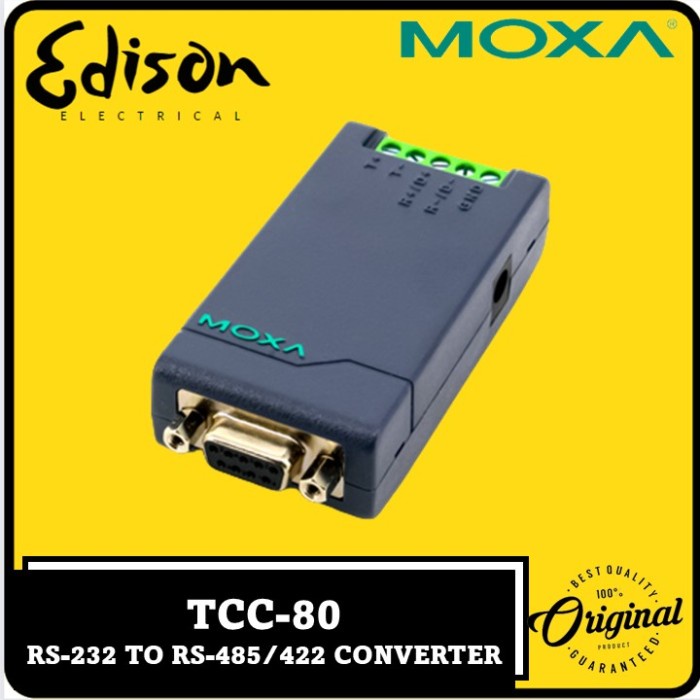 Jual MOXA TCC-80 Port Powered Serial Converter Adapter RS-232 to RS-485/422 | Shopee Indonesia