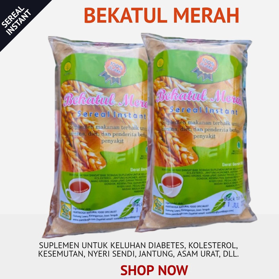 Jual ORIGINAL% BEKATUL BERAS MERAH ORIGINAL 100% - BEKATUL MERAH ISI ...