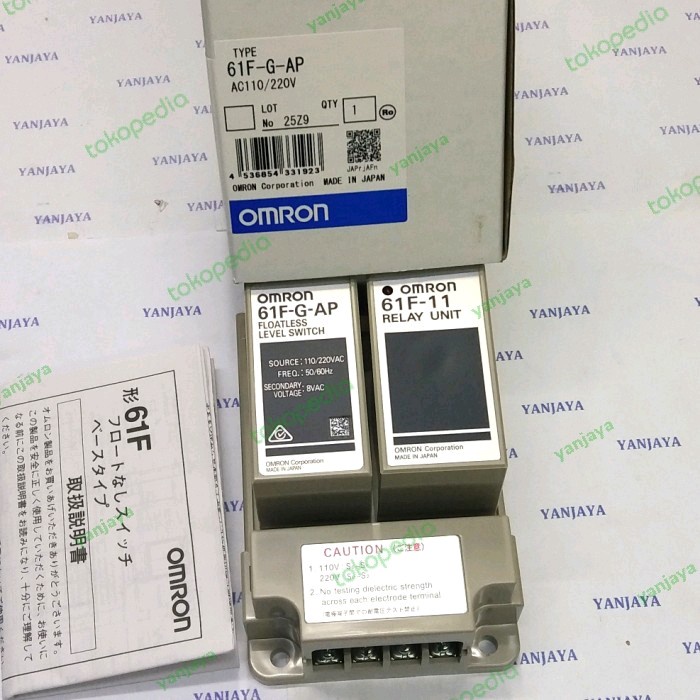 Jual Terlaris Omron 61F-G-Ap Floatless Level Switch Original | Shopee Indonesia