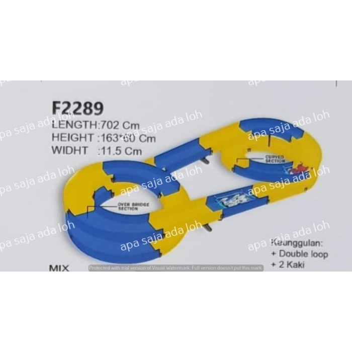 Jual MUST HAVE!! TRACK TAMIYA 1 JALUR 2 LOOP DOUBLE JALANAN JALAN ...