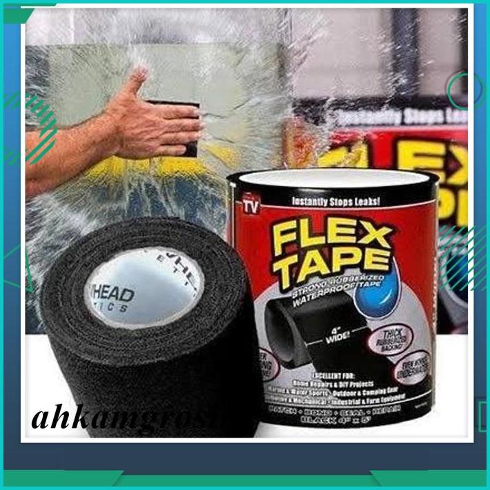 Jual FLEX TAPE LAKBAN ISOLASI AJAIB SUPER KUAT WATERPOOF ANTI BOCOR ATAP BAHAN BERKUALITAS ...