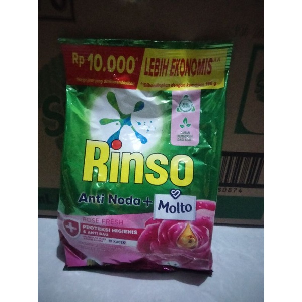 Jual Rinso 380gr detergen bubuk | Shopee Indonesia