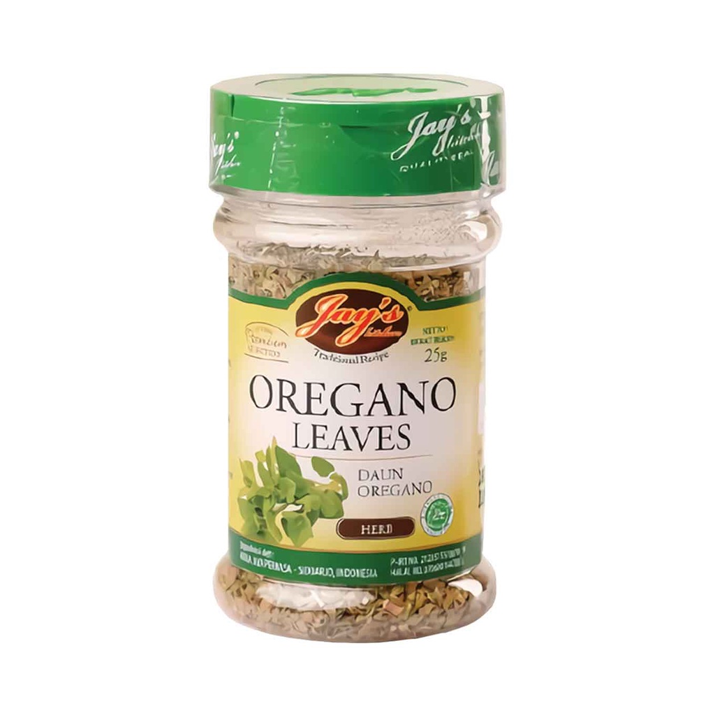 Jual JAY'S KITCHEN HERBS OREGANO LEAVES 25GR JAYS BUBUK JAY KERING ...
