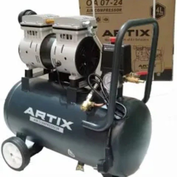 Jual KOMPRESOR ANGIN OILLES ARTIX 3/4HP 24LITER BARU | Shopee Indonesia