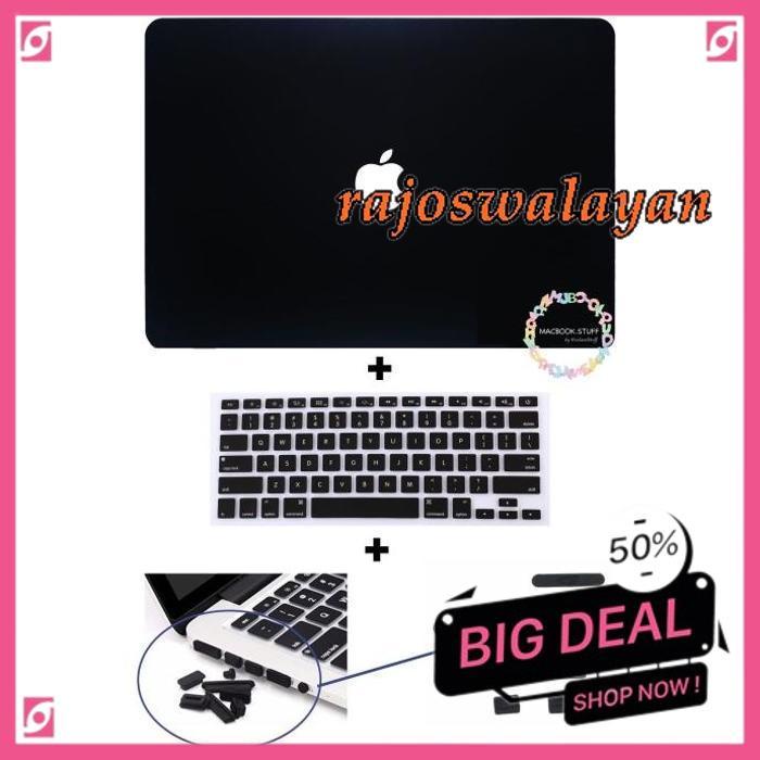 Jual PAKET MACBOOK CASE MATTE NEW AIR PRO RETINA TOUCHBAR 11 12 13 15 ...