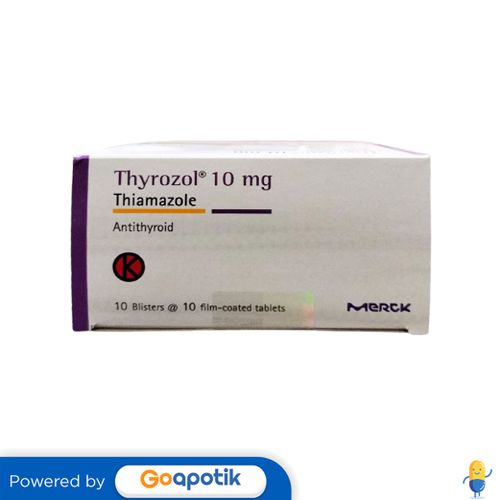 Jual THYROZOL 10 MG BOX 100 TABLET | Shopee Indonesia