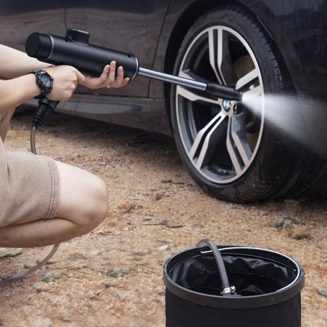 Jual BASEUS CAR WASH GUN SPRAY CUCI MOBIL JET WATER SEMPROTAN AIR ...