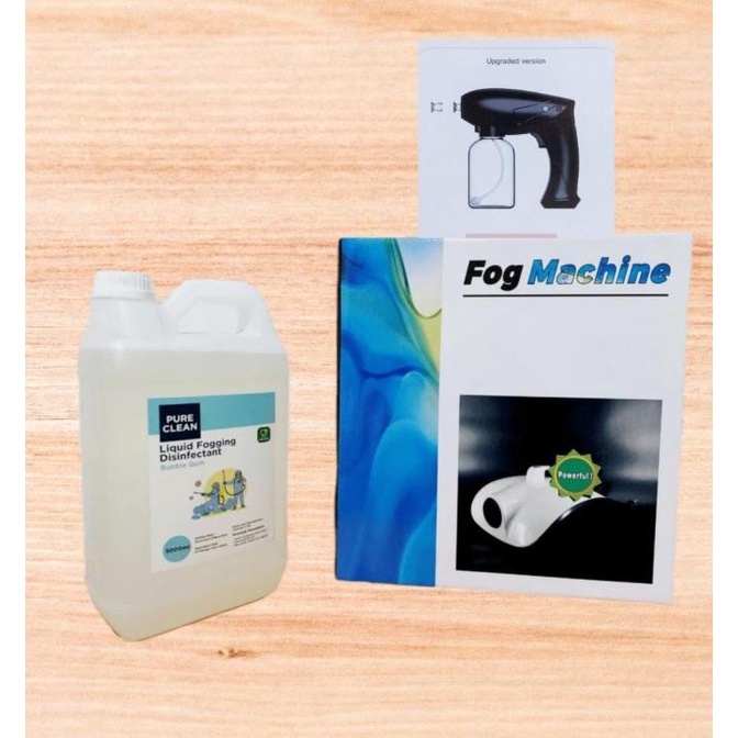 Jual Paket Promo Bundling!!! Fog Machine + Cairan Hot Fogging 5 Liter ...