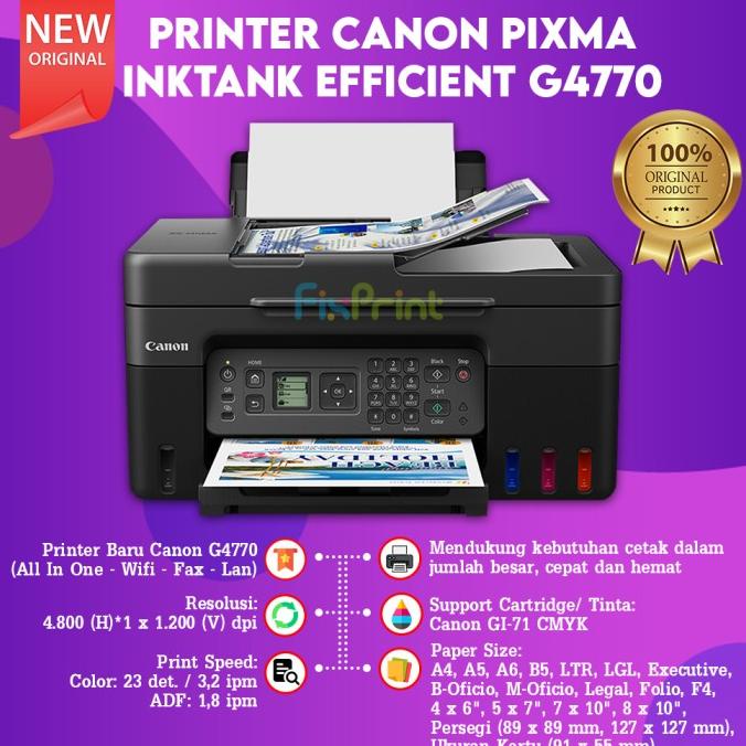 Jual Sale Now Printer Canon Pixma G4010 G-4010 Inktank Multifunction ...