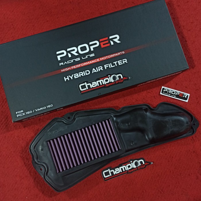 Jual Hybrid Air Filter Udara Proper Racing Line Honda New Vario 160 ...