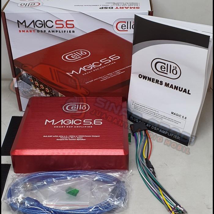 Jual Digital Sound Processor Dsp Cello Magic5.6, 6-Channel Dsp + 5-Ch ...