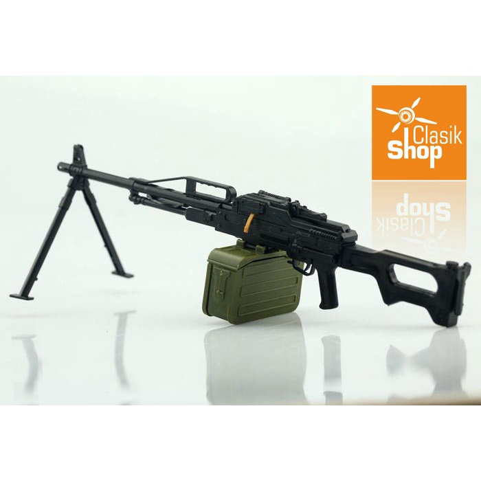 Jual 1:6 Scale Pkp Gun Miniatur Senjata Mesin Hot Toys Gundam | Shopee ...