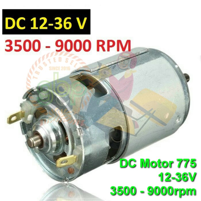 Jual Termurah Sd Dinamo Motor Dc 775 12-36V 3500-9000Rpm Large Torque ...